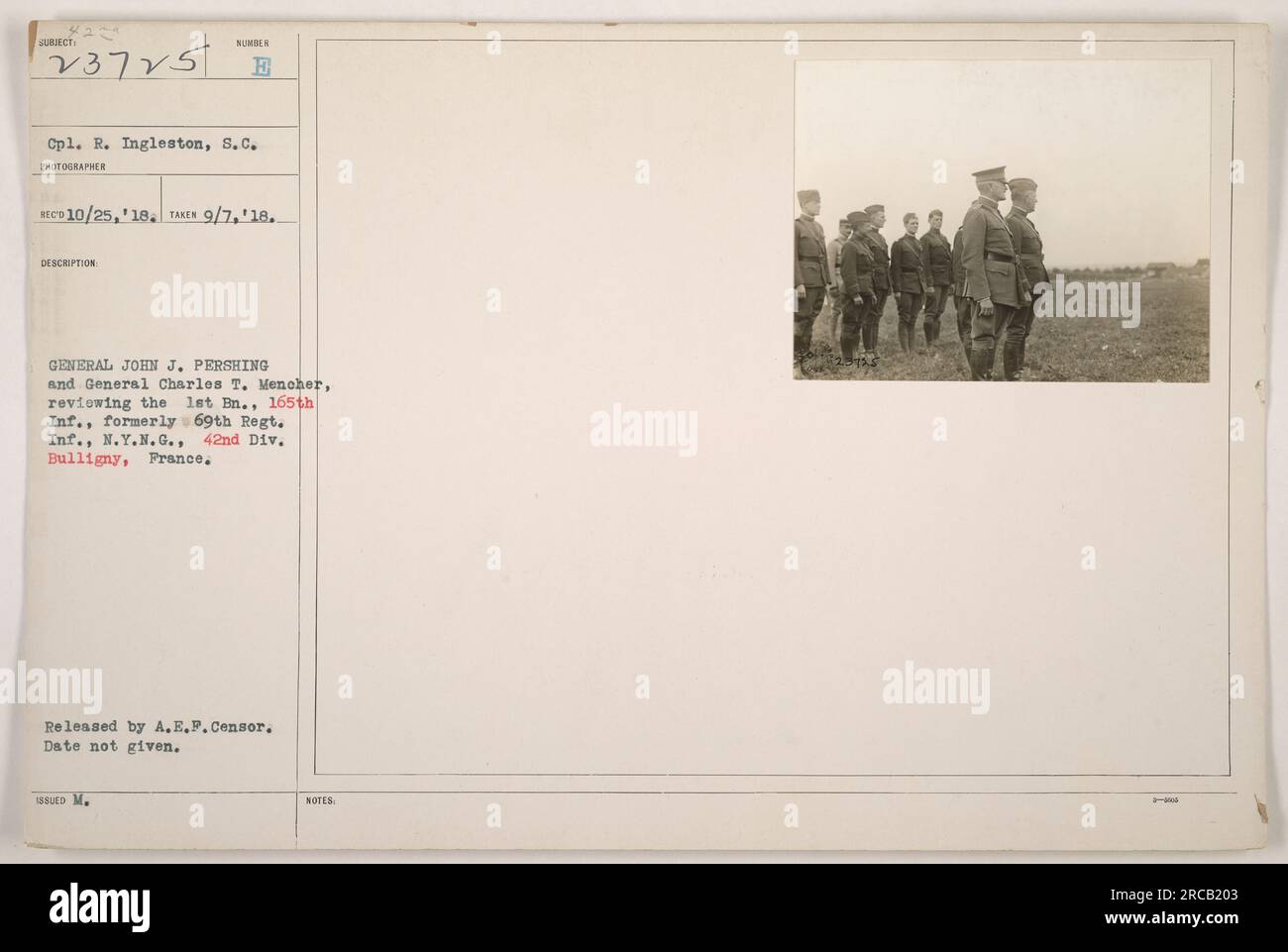 1st battalion 165th infantry hi-res stock photography and images - Alamy