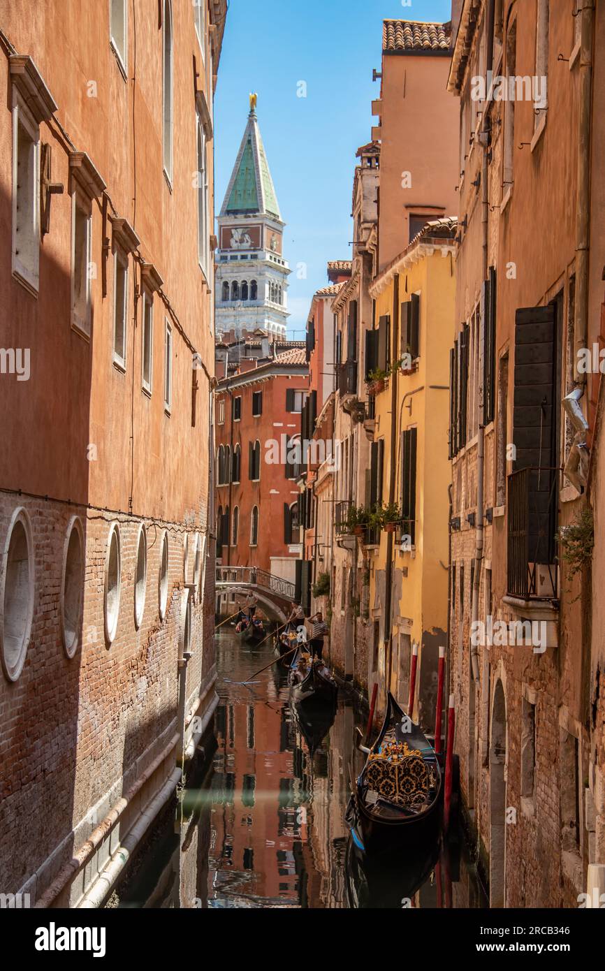 Venice, Italy: A blend of tourists, gondolas, and narrow streets. The ...