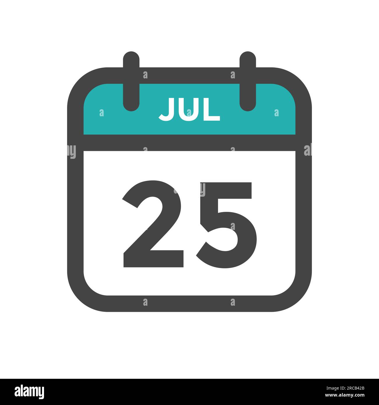 Twenty fifth day july Stock Vector Images - Alamy