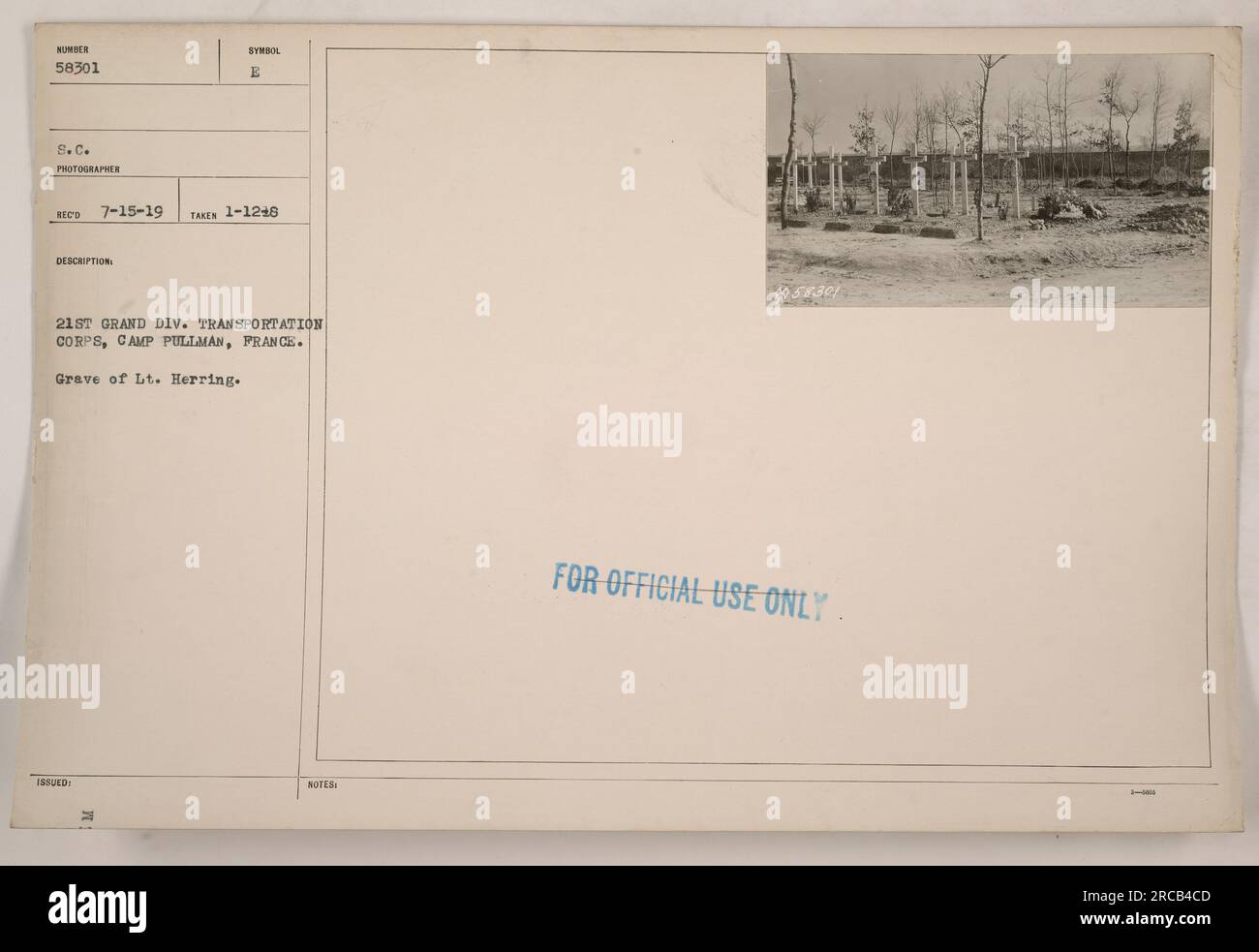 Camp pullman soldiers cemetery hi-res stock photography and images - Alamy