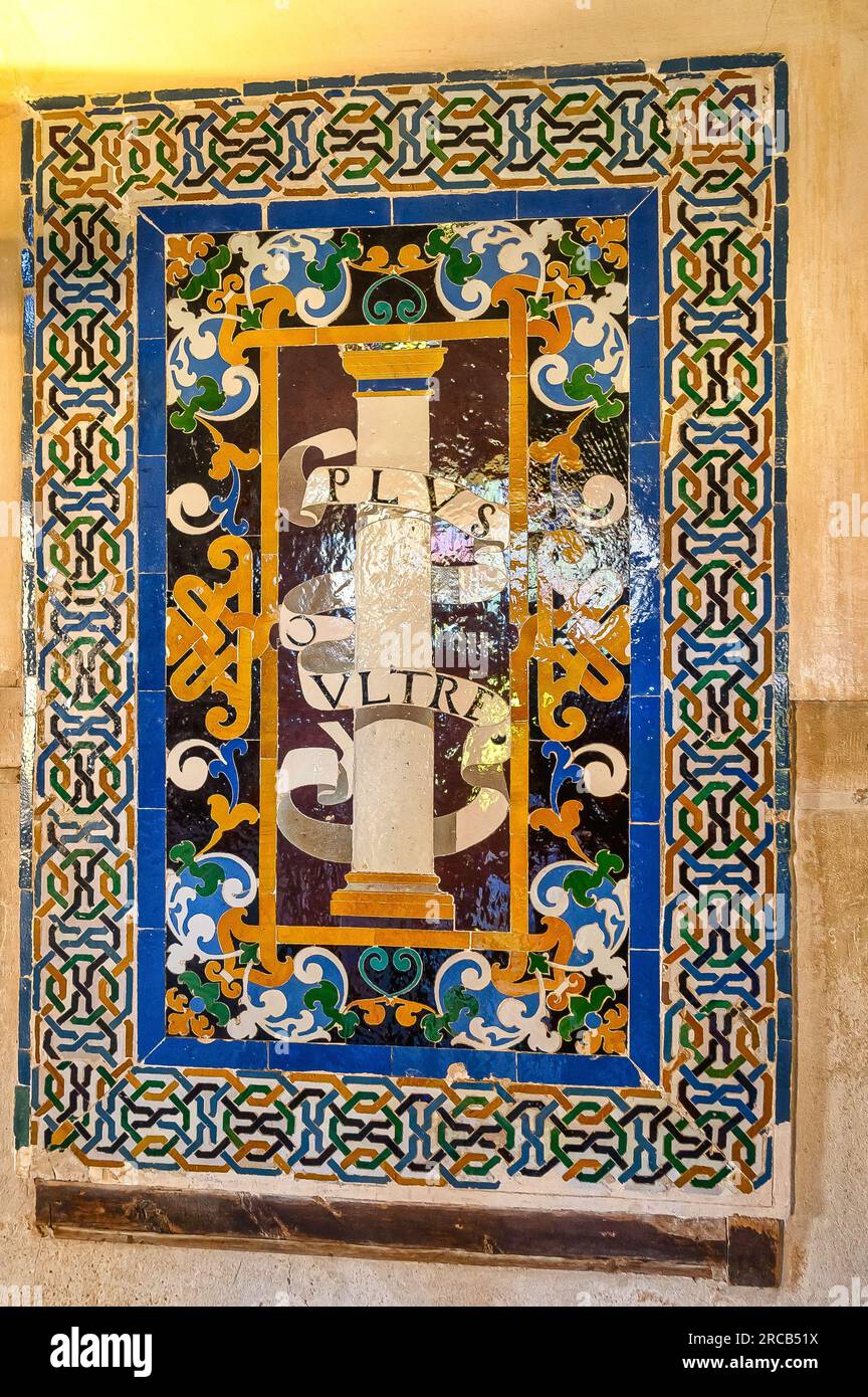 Alhambra Palace Architecture Building, Granada, Andalusia, Spain Stock ...