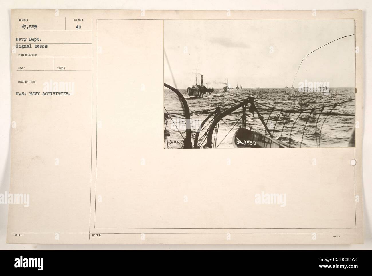 Us navy activities during world war 1 hi-res stock photography and ...