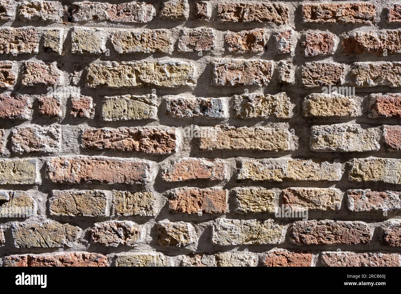 Brick Wall, Format Filling, Bruges, Belgium Stock Photo - Alamy