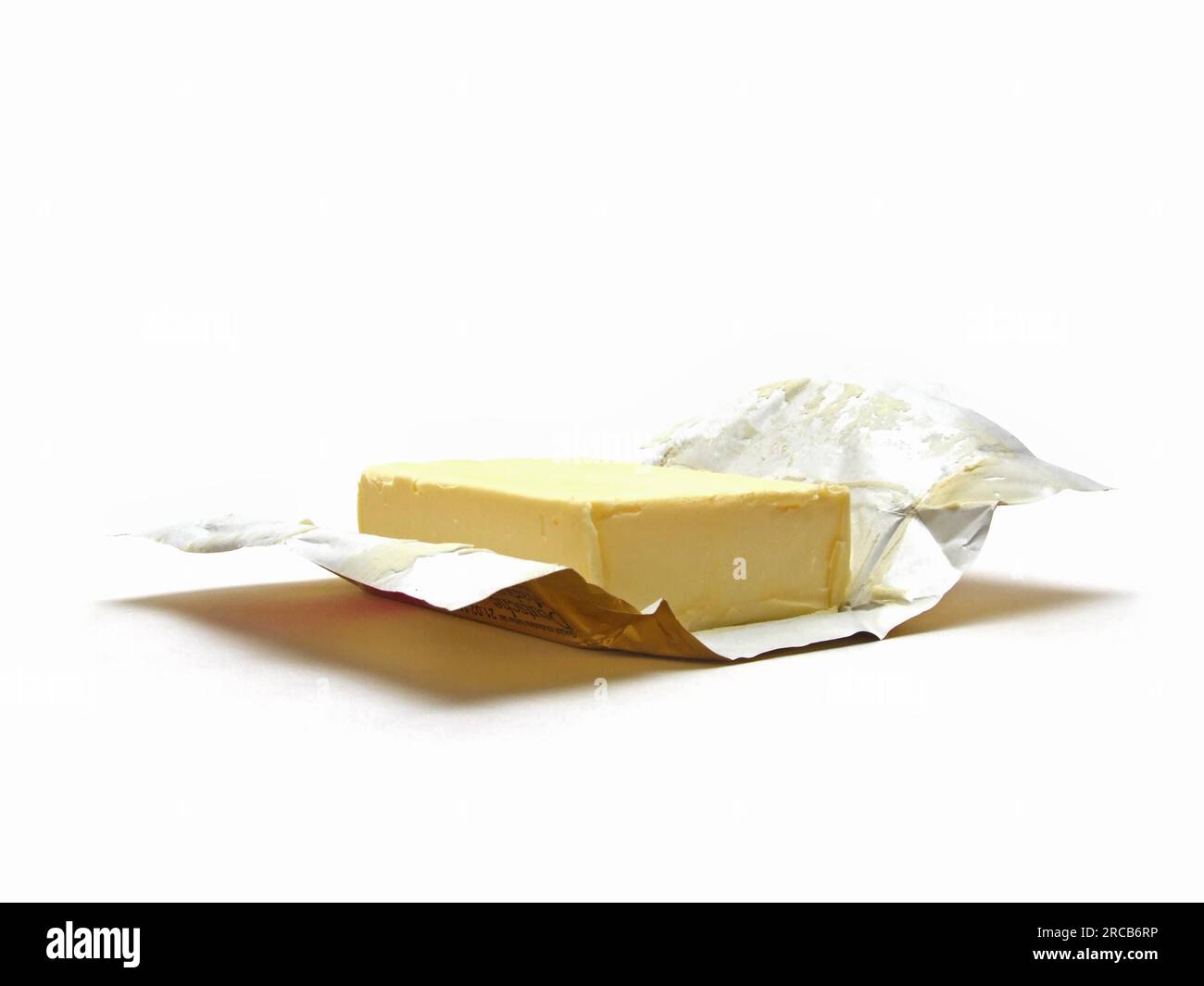 A piece of butter Stock Photo - Alamy