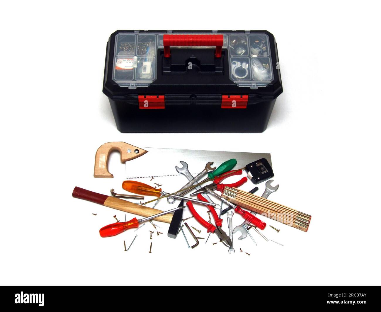 Hammer tool box Cut Out Stock Images & Pictures - Alamy