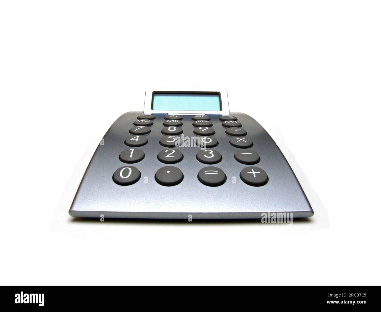 Calculation calculator Cut Out Stock Images & Pictures - Alamy