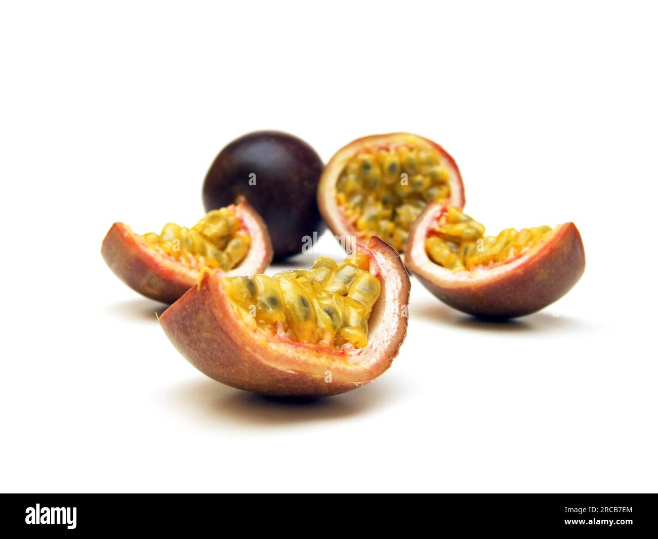 Passion fruit (Passiflora edulis Stock Photo - Alamy