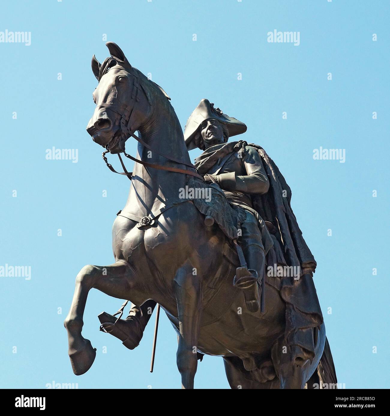 Equestrian Statue Frederick the Great Berlin Germany Stock Photo - Alamy