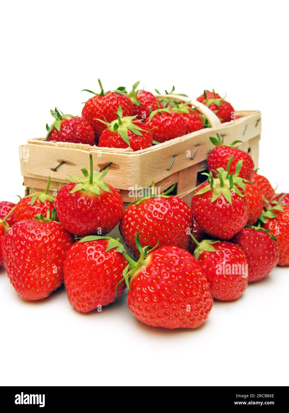 A few strawberries Stock Photo - Alamy