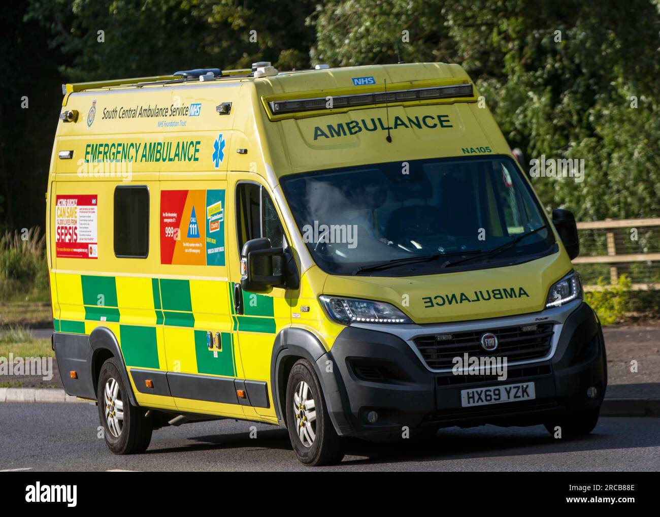 Milton Keynes,UK - July 7th 2023: 2019 FIAT DUCATO UK emergency ...