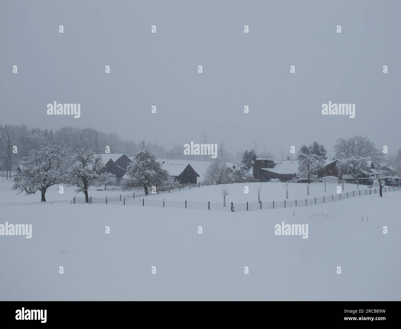 Day snowfall hi-res stock photography and images - Alamy
