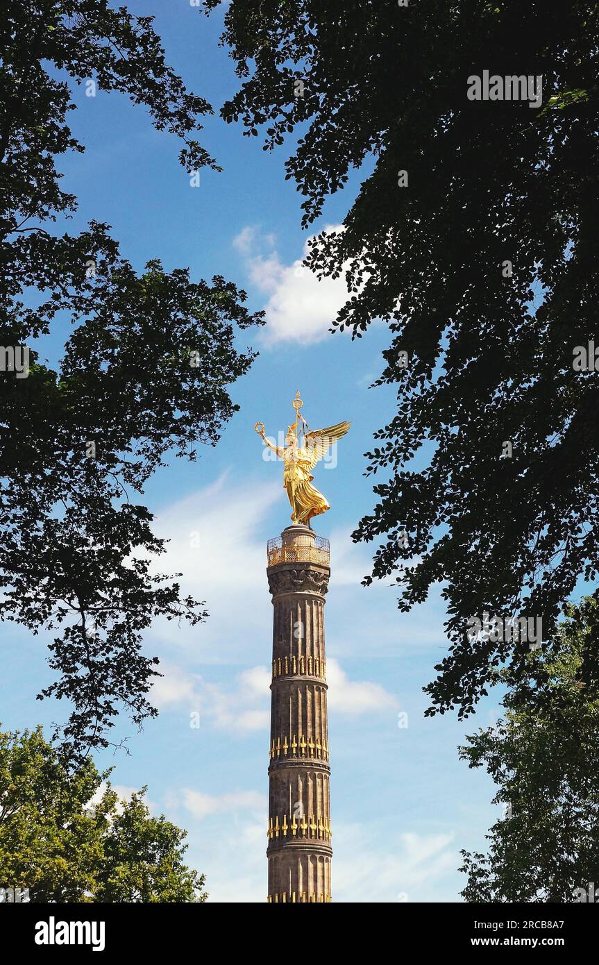 Victory Column Germany Berlin Stock Photo - Alamy