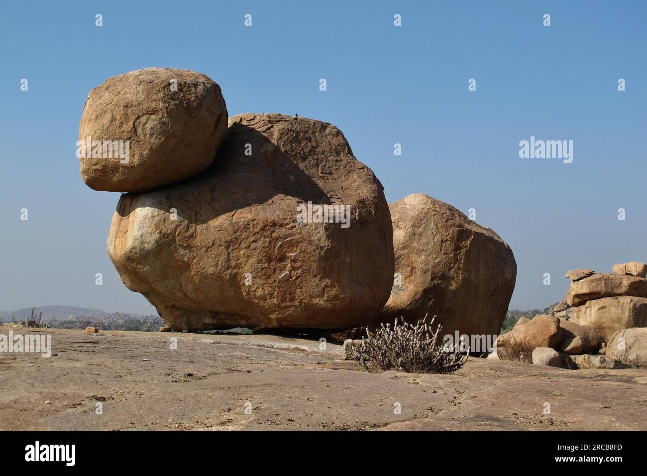 Big granite boulder Stock Photo - Alamy