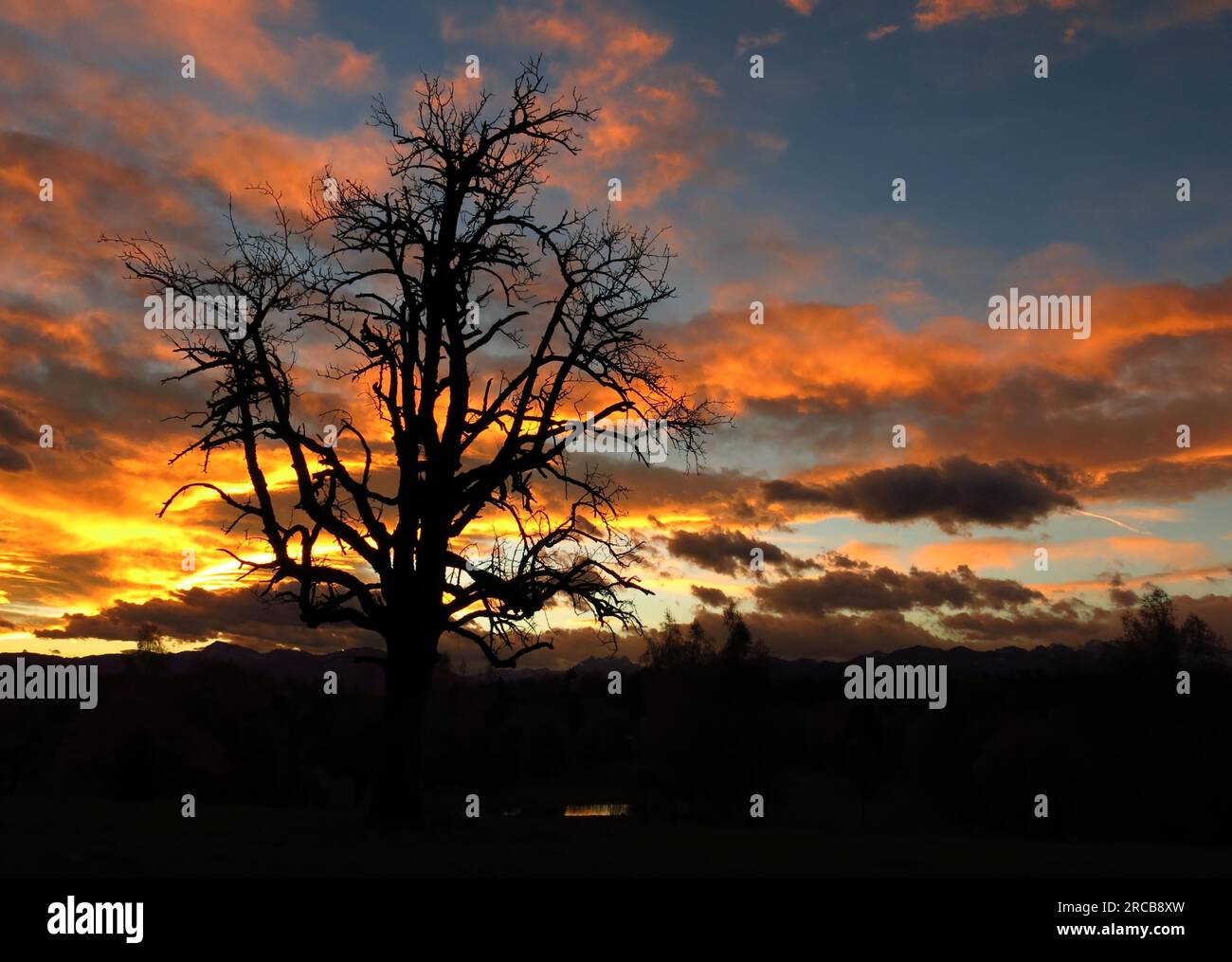 Bright scenic dawn hi-res stock photography and images - Alamy