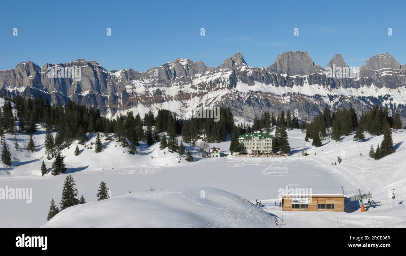 Flumserberg ski hi-res stock photography and images - Alamy