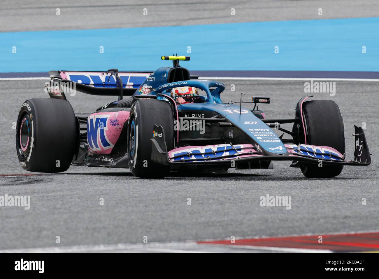 Bwt alpine formula one car hi-res stock photography and images - Alamy