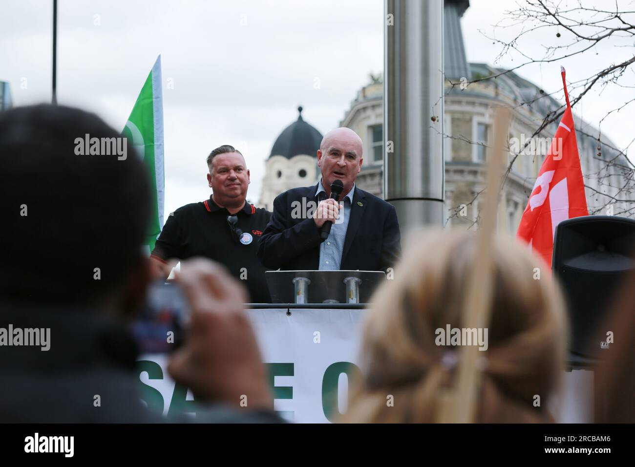 Mick lynch strike 2023 hi-res stock photography and images - Alamy