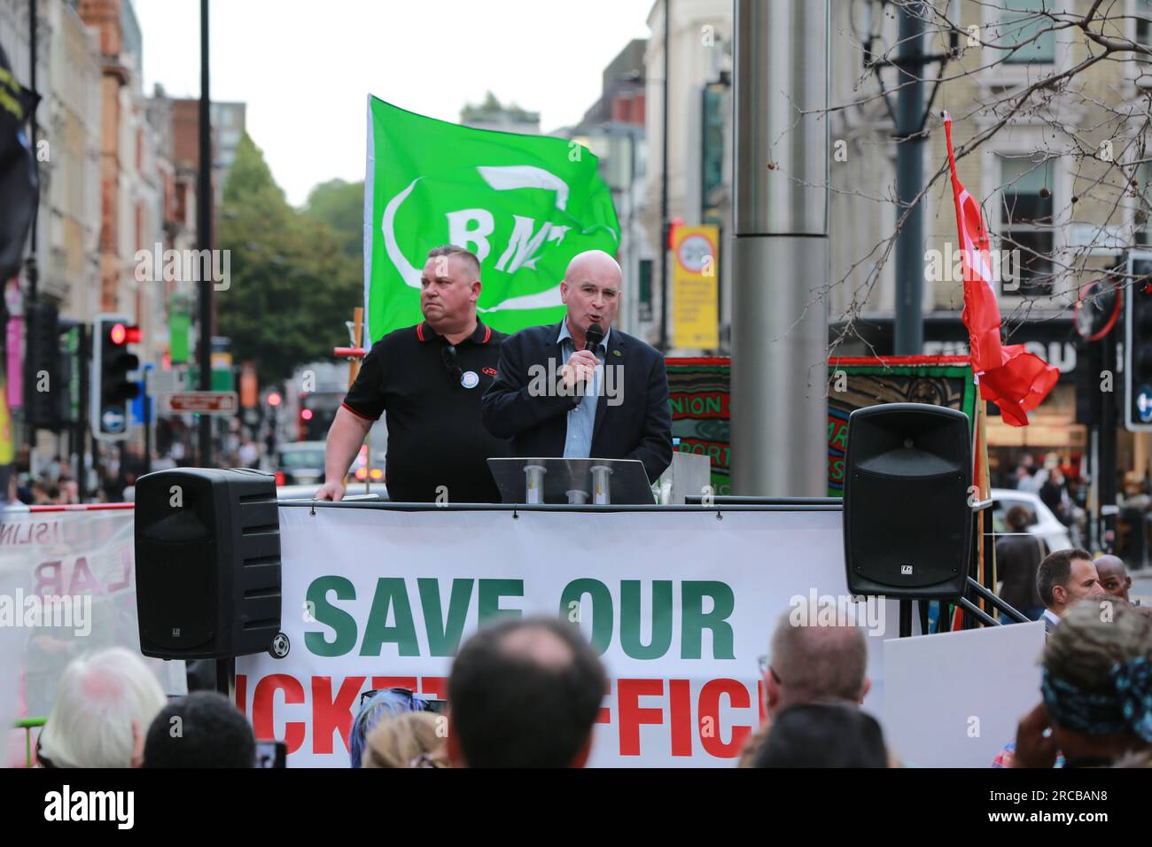 Mick lynch strike 2023 hi-res stock photography and images - Alamy