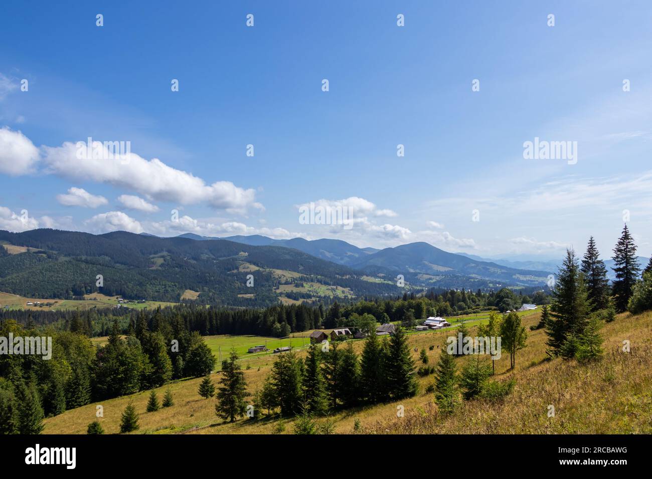 Mighty, Boundless, Enchanting Ukrainian Carpathians Stock Photo - Alamy