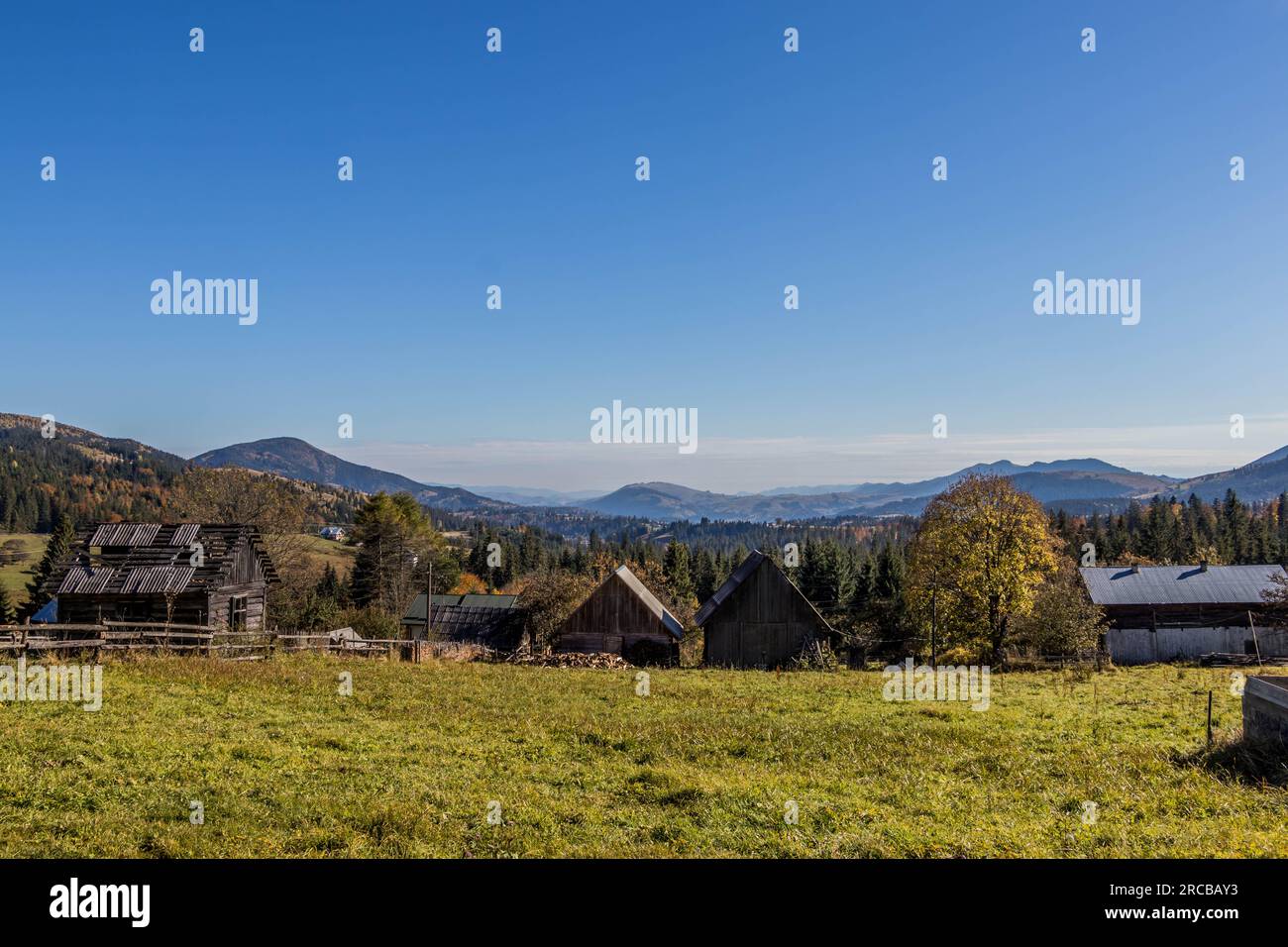 Mighty, Boundless, Enchanting Ukrainian Carpathians Stock Photo - Alamy