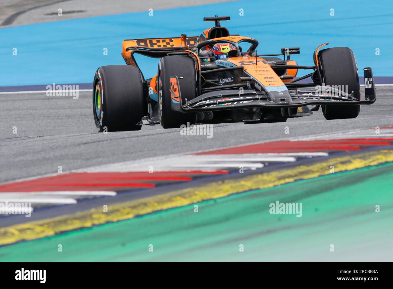 Mclaren f1 team car on track hi-res stock photography and images - Alamy