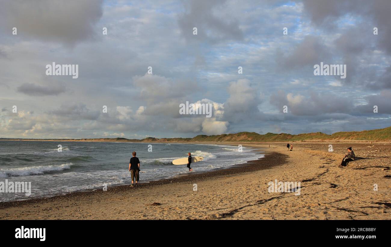 Beach in Klitmoller, Cold Hawaii, Denmark Stock Photo - Alamy