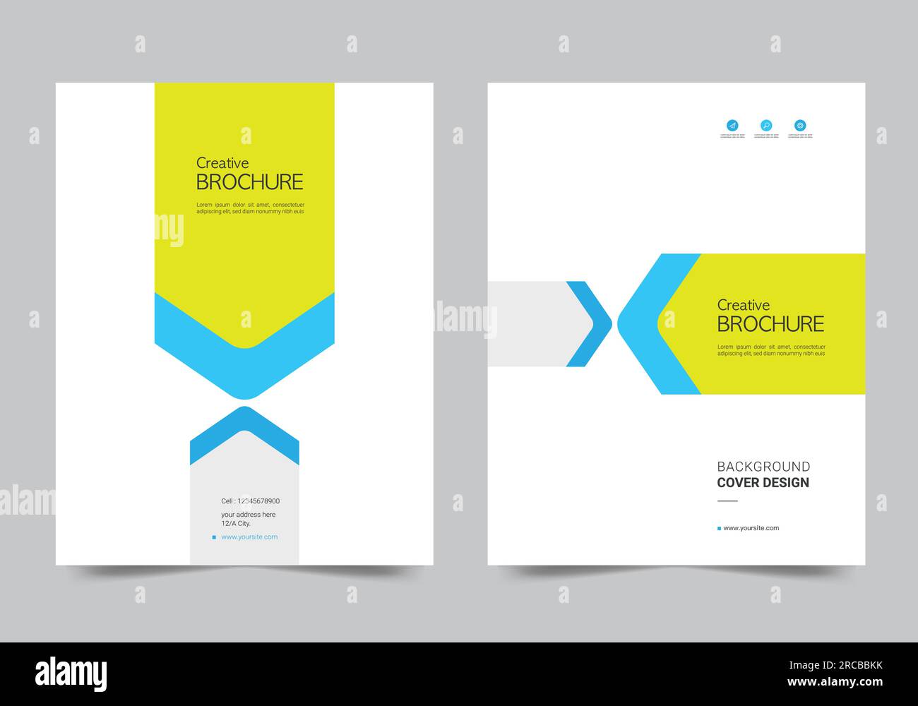 Company profile template and cover design Stock Vector Image & Art - Alamy