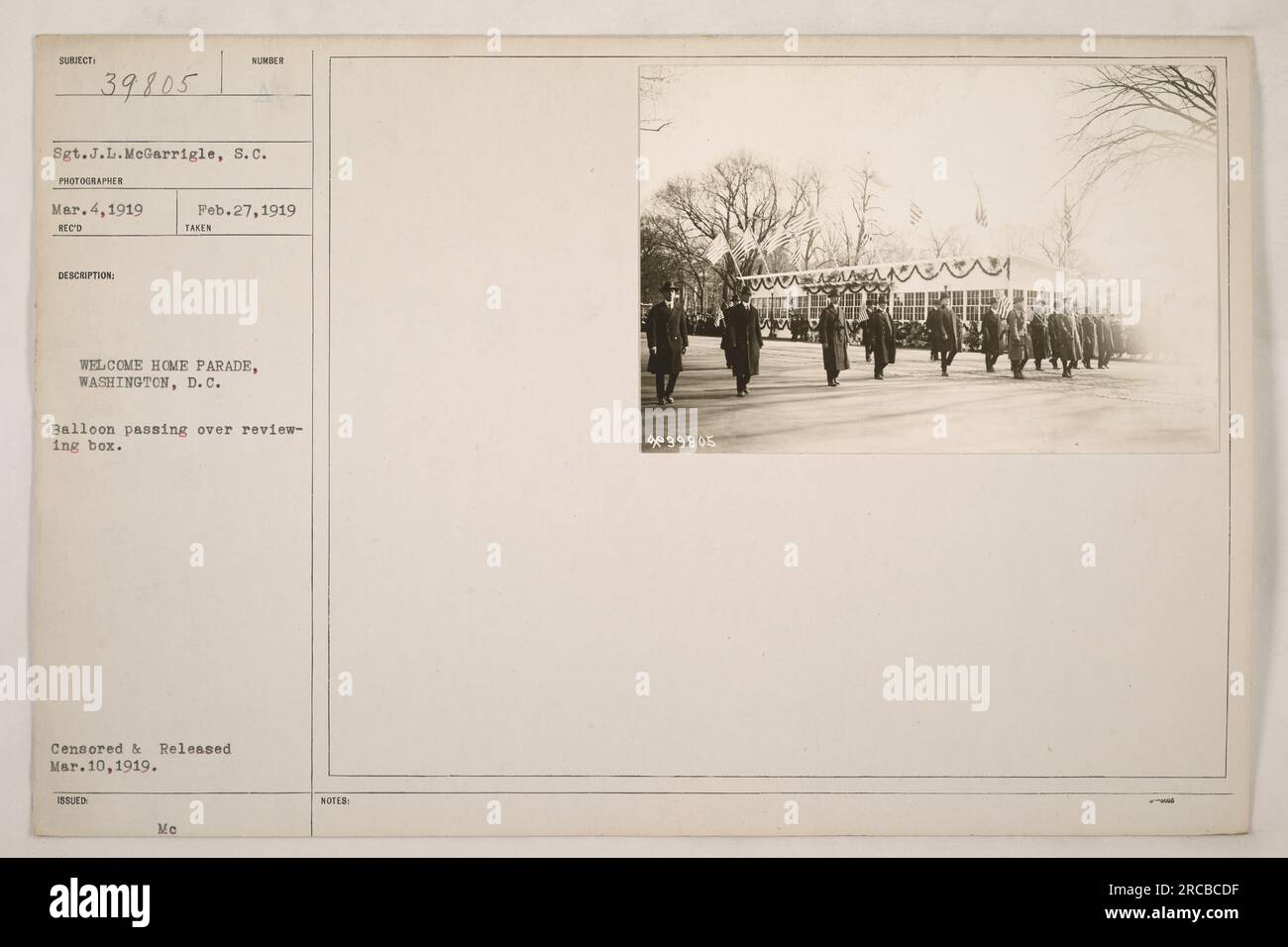"Sgt. J.L. McGarrigle of the Signal Corps captured this photograph on ...