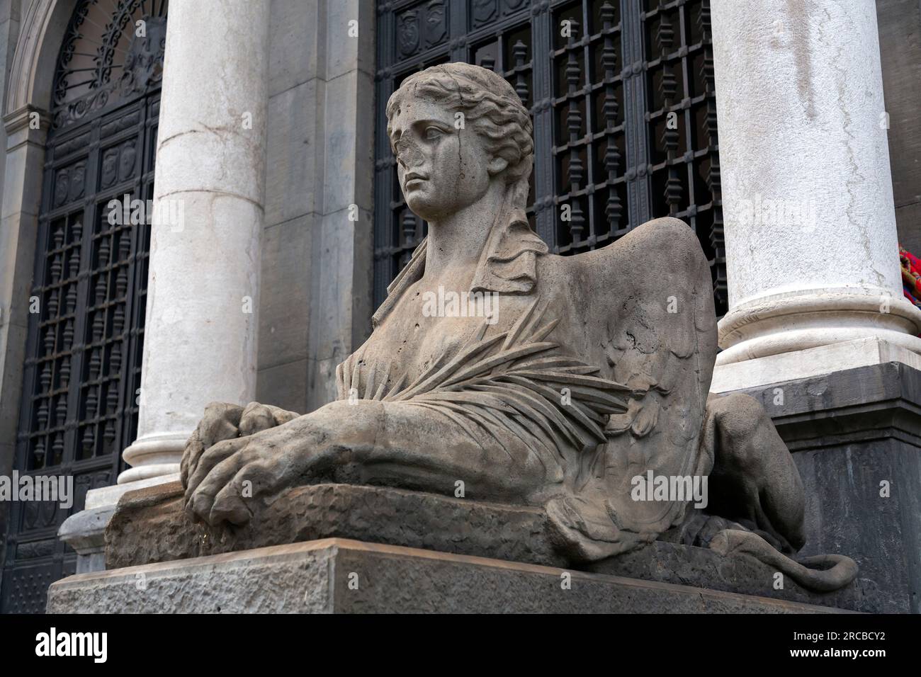 The main building of Naples Federico II University, one of the oldest ...