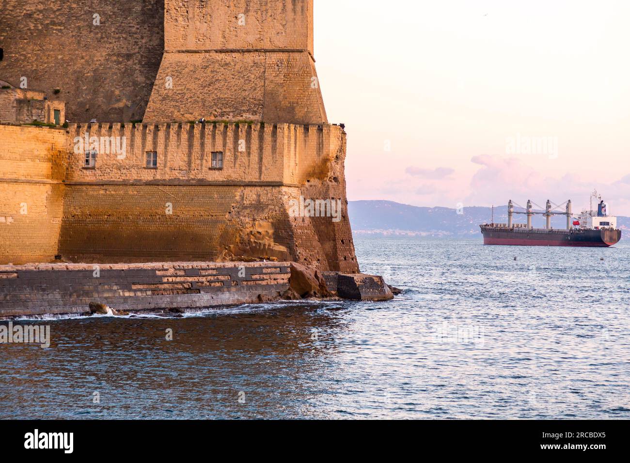 Castel dell'Ovo, lietrally, the Egg Castle is a seafront castle in ...