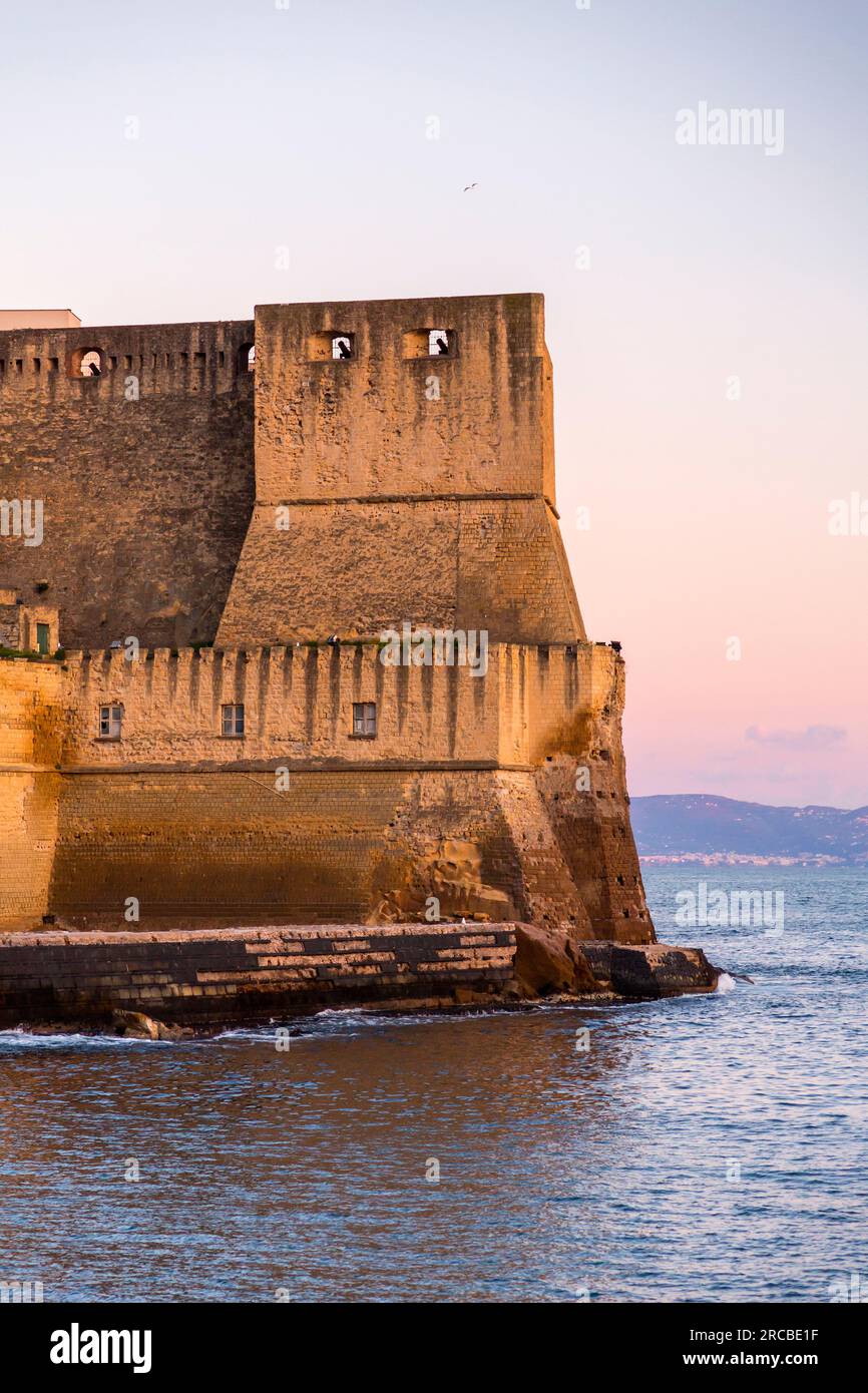 Castel dell'Ovo, lietrally, the Egg Castle is a seafront castle in ...