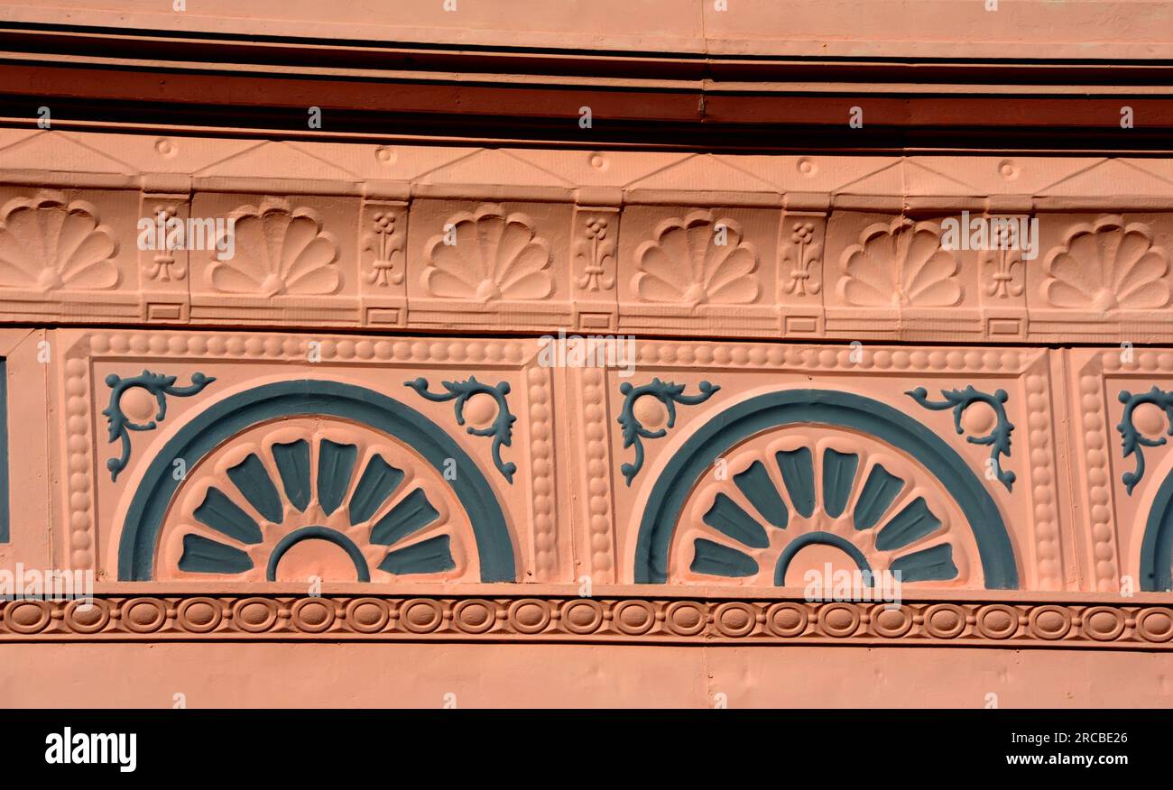 Vintage architecture, in Council Grove, Kansas, features intricate ...