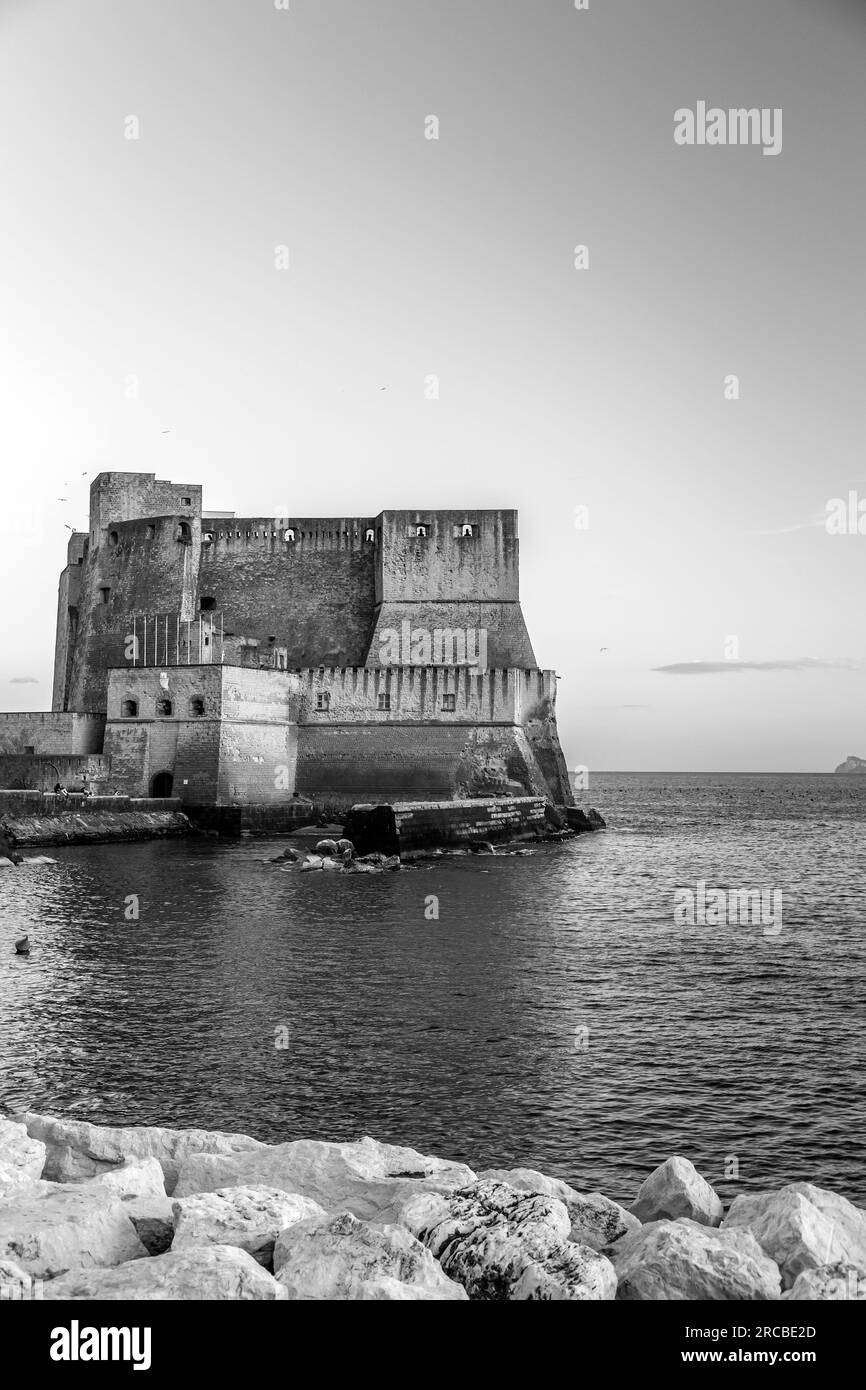 Castel dell'Ovo, lietrally, the Egg Castle is a seafront castle in ...