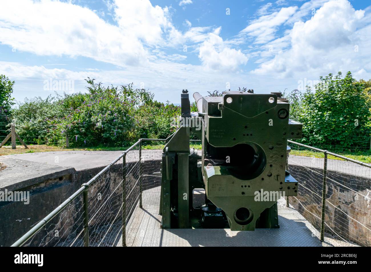WW2 at Pendennis Castle Stock Photo - Alamy