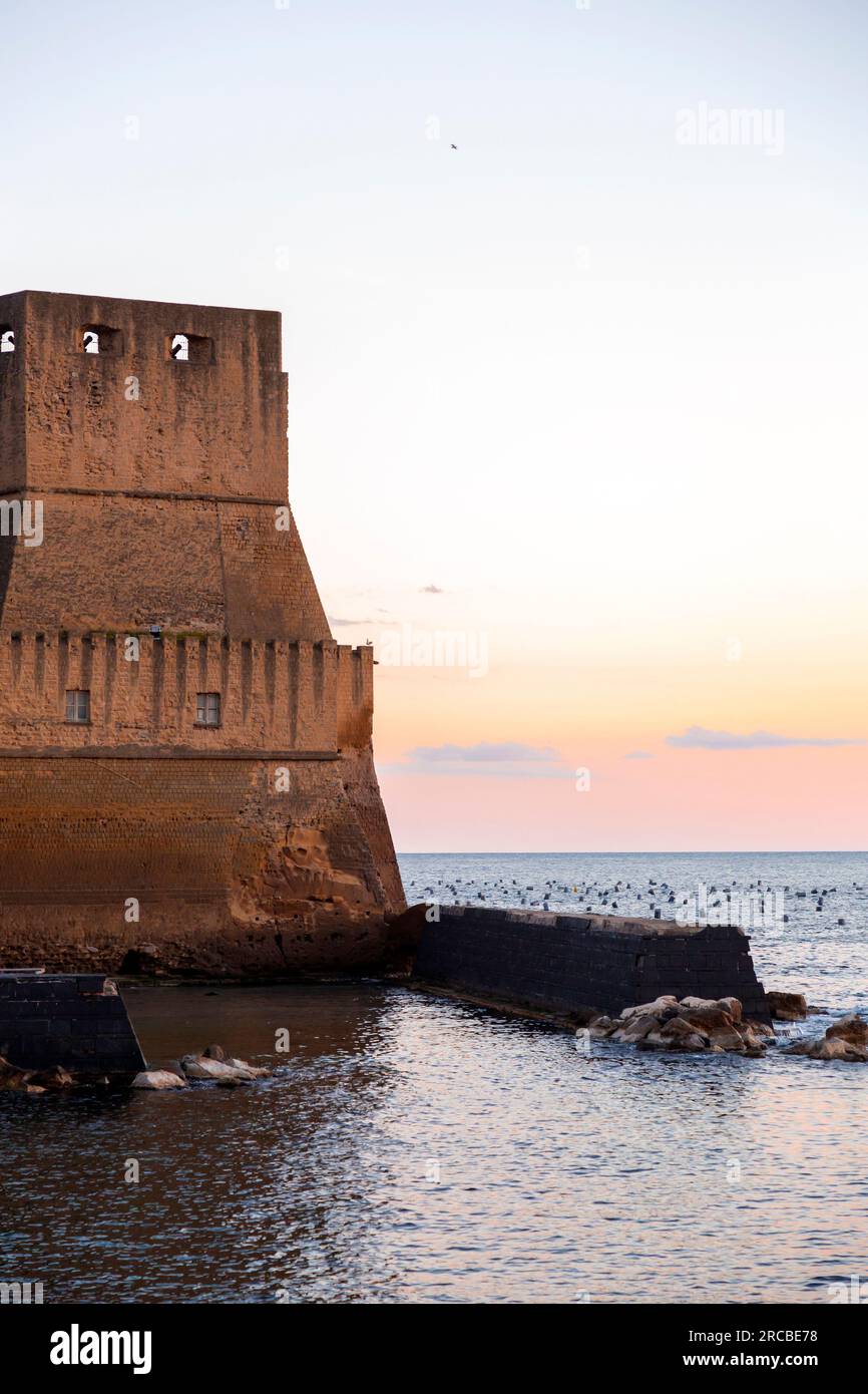 Castel dell'Ovo, lietrally, the Egg Castle is a seafront castle in ...