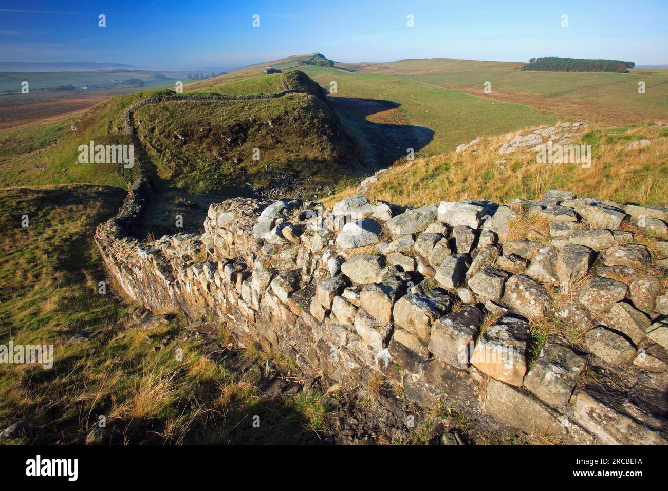 Hadrian's Wall, Boundary wall, roman fortification, Steel Rigg ...