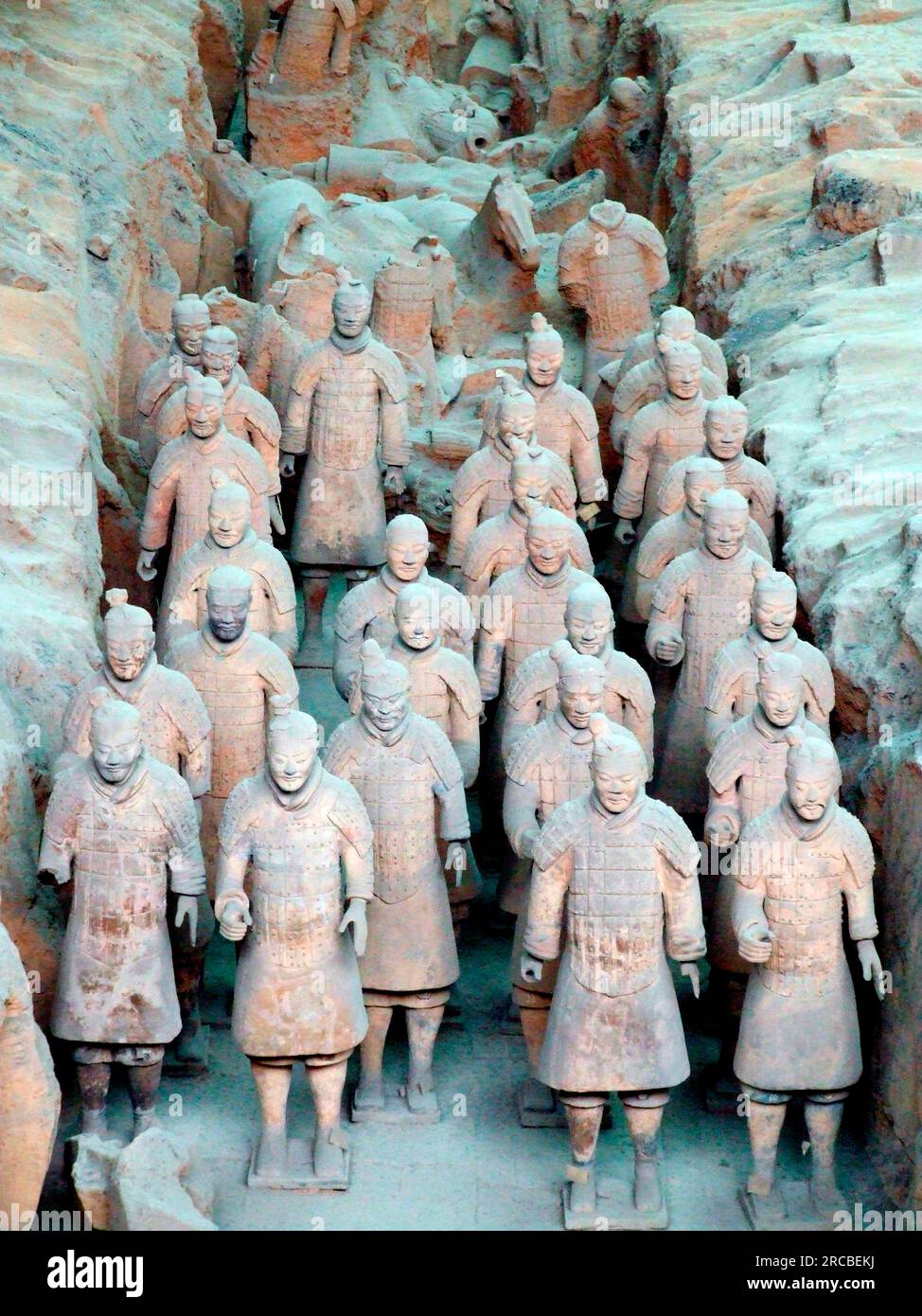 Terracotta Army, Xi'an, Xian, Clay Warriors, China Stock Photo - Alamy