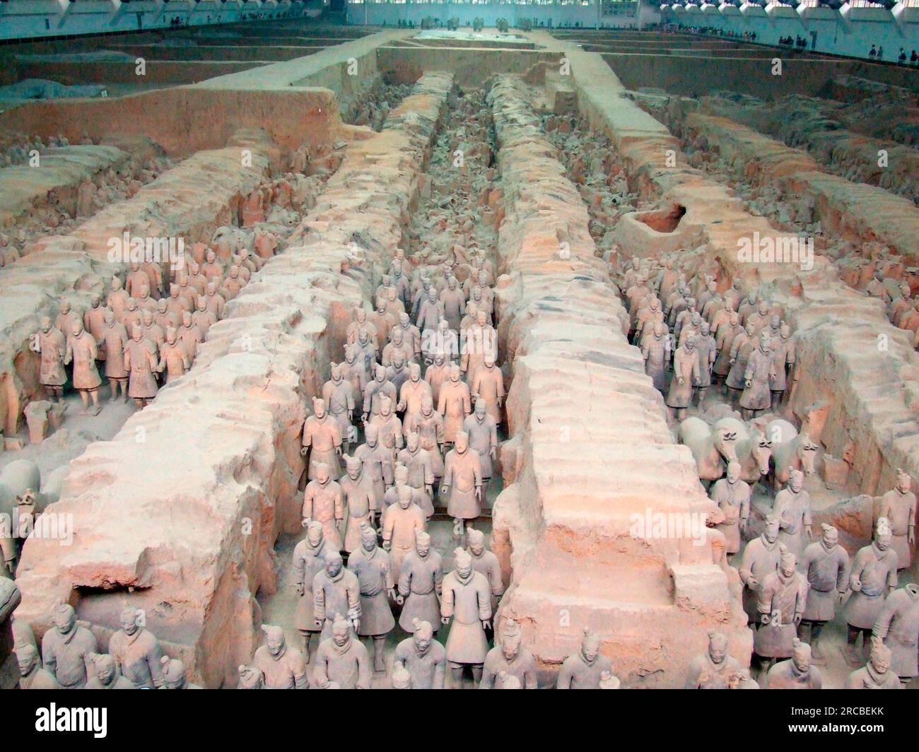 Terracotta Army, Xi'an, Xian, Clay Warriors, China Stock Photo - Alamy