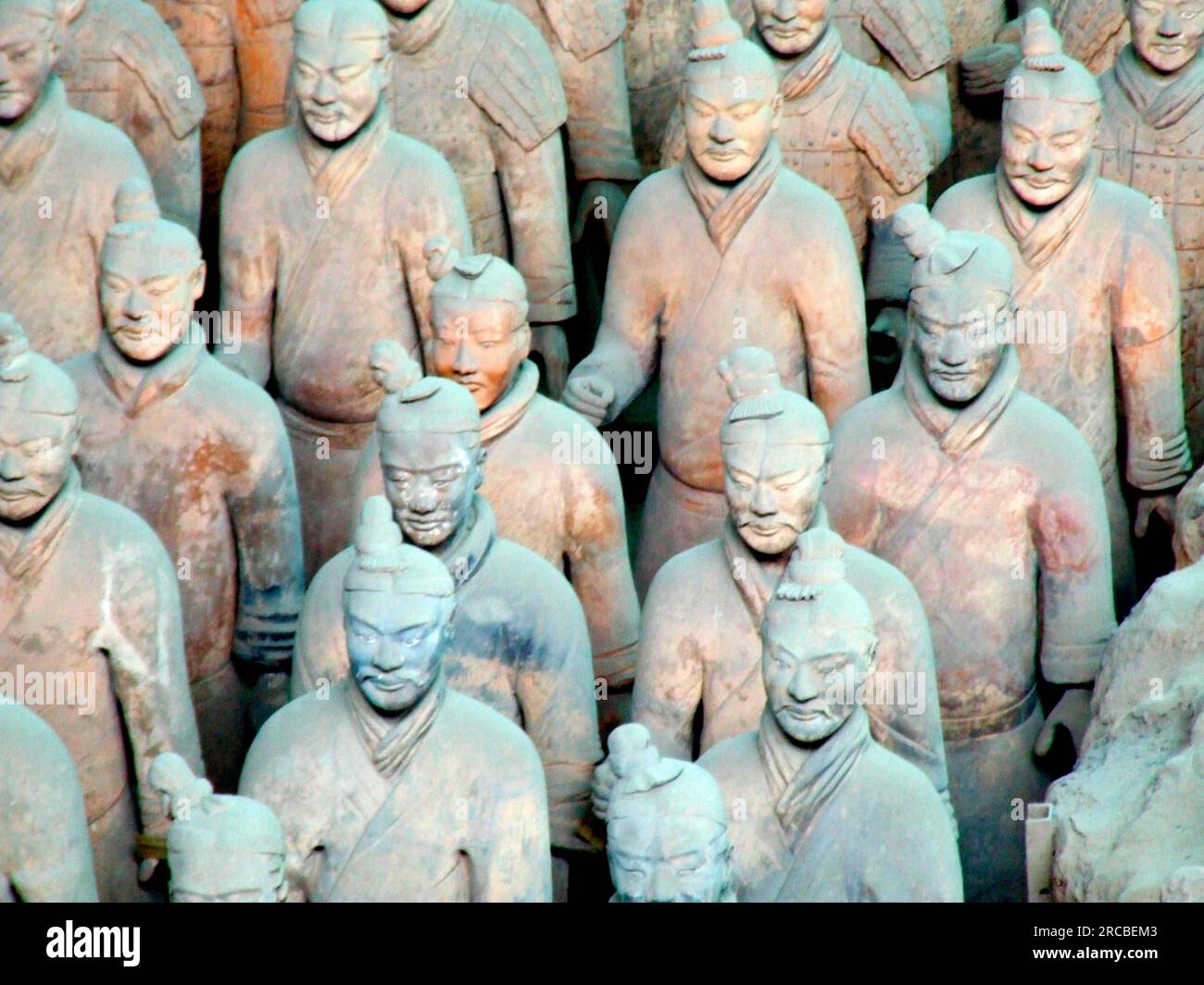 Terracotta Army, Xi'an, Xian, Clay Warriors, China Stock Photo - Alamy