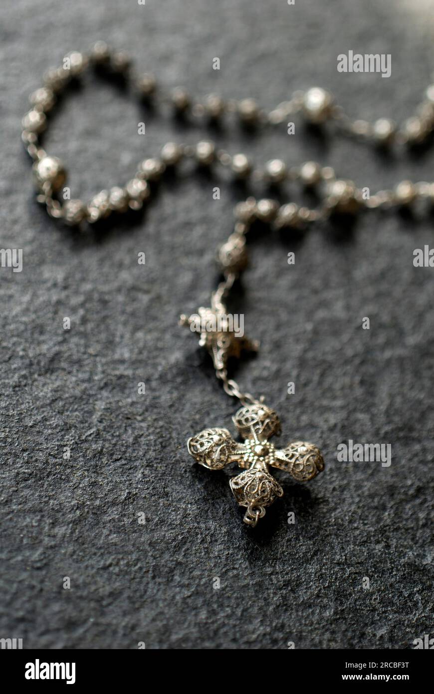 Rosary, rosary chain Stock Photo - Alamy