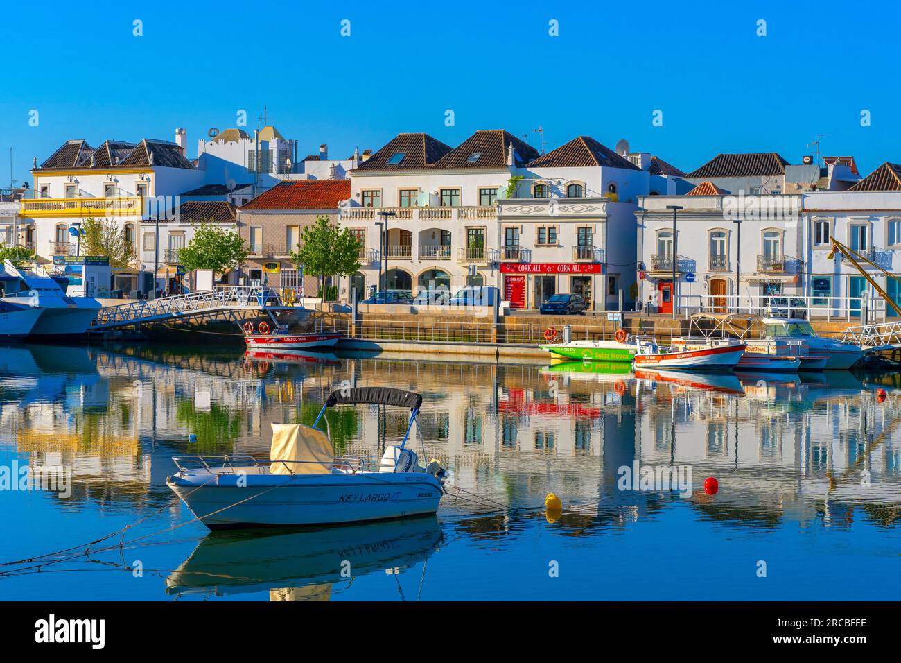 Gilao river. tavira hi-res stock photography and images - Alamy