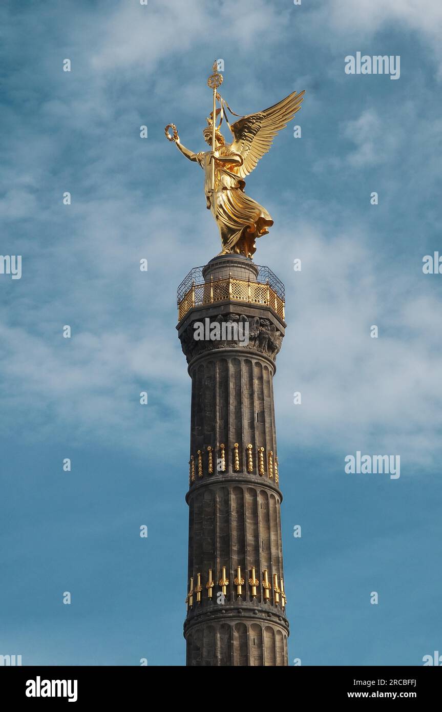 Victory Column Germany Berlin Stock Photo - Alamy
