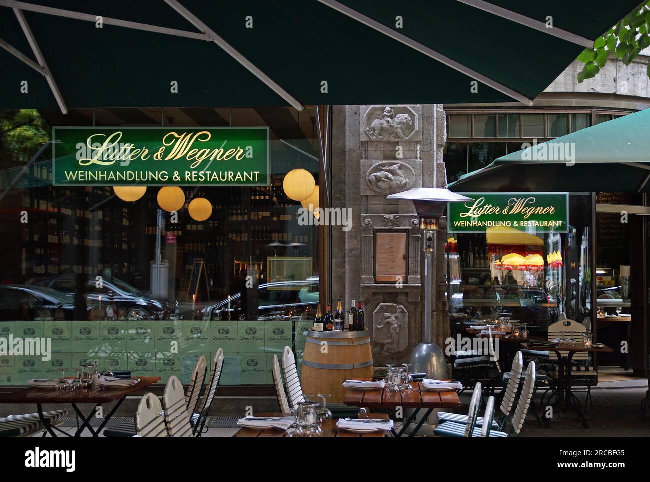 Restaurant Lutter und Wegner Berlin Germany Stock Photo - Alamy