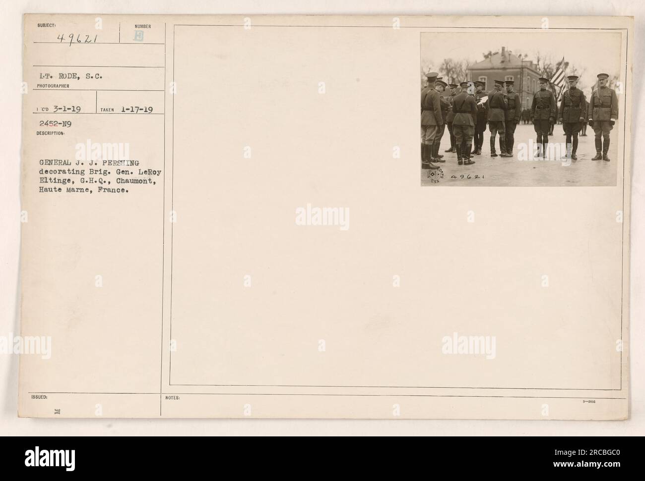 Pershings decorative actions hi-res stock photography and images - Alamy