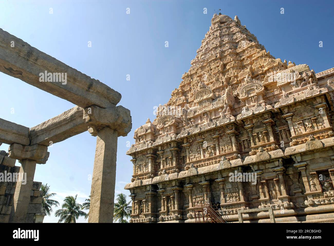 11th century Arulmigu Peruvudaiyar Brihadisvara Temple in Gangaikonda ...