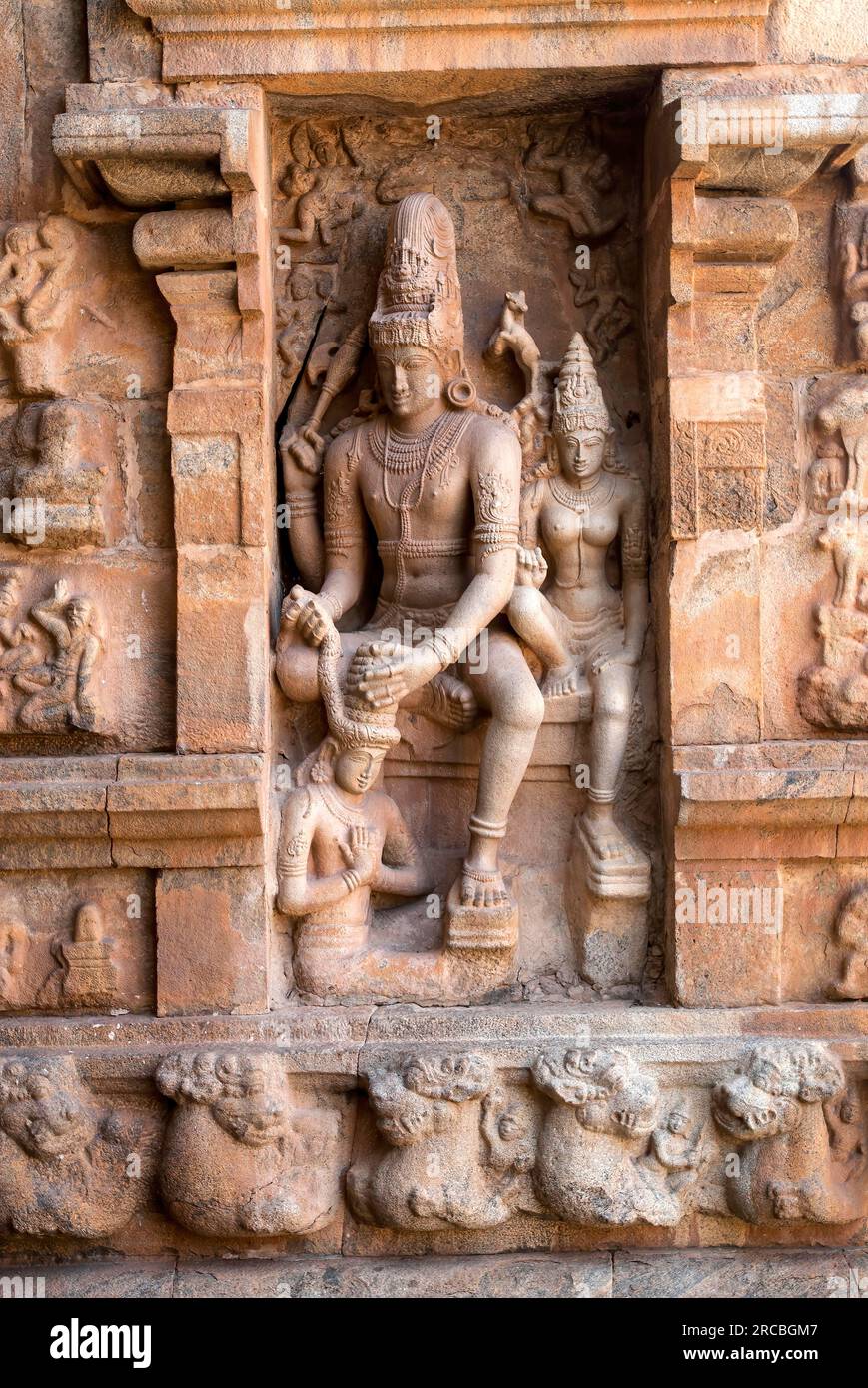 Chandesh Anugraha Murthy sculpture in 11th century Arulmigu ...