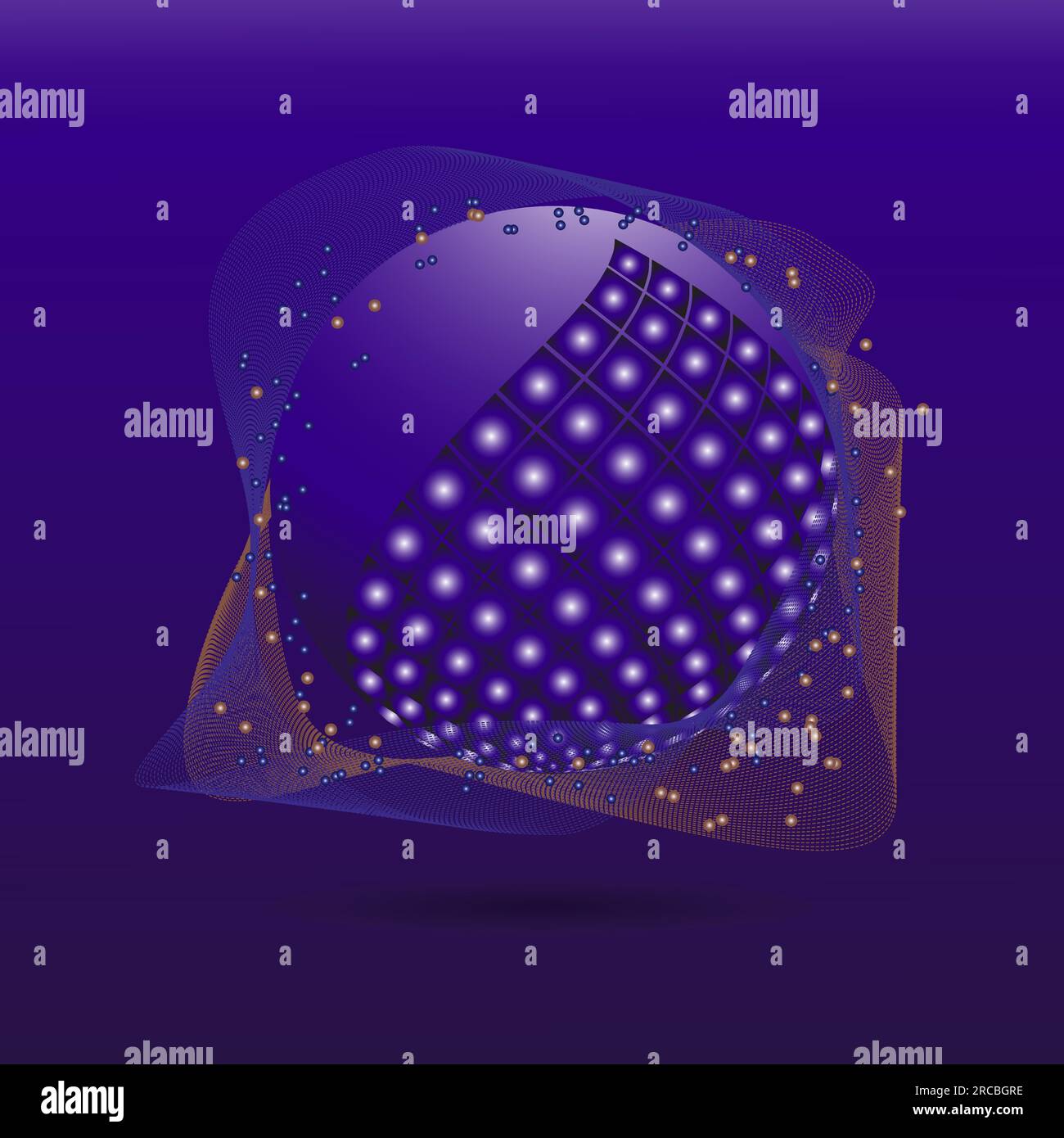 Sphere shield protect. Virus protection bubble. Antiviral technology ...