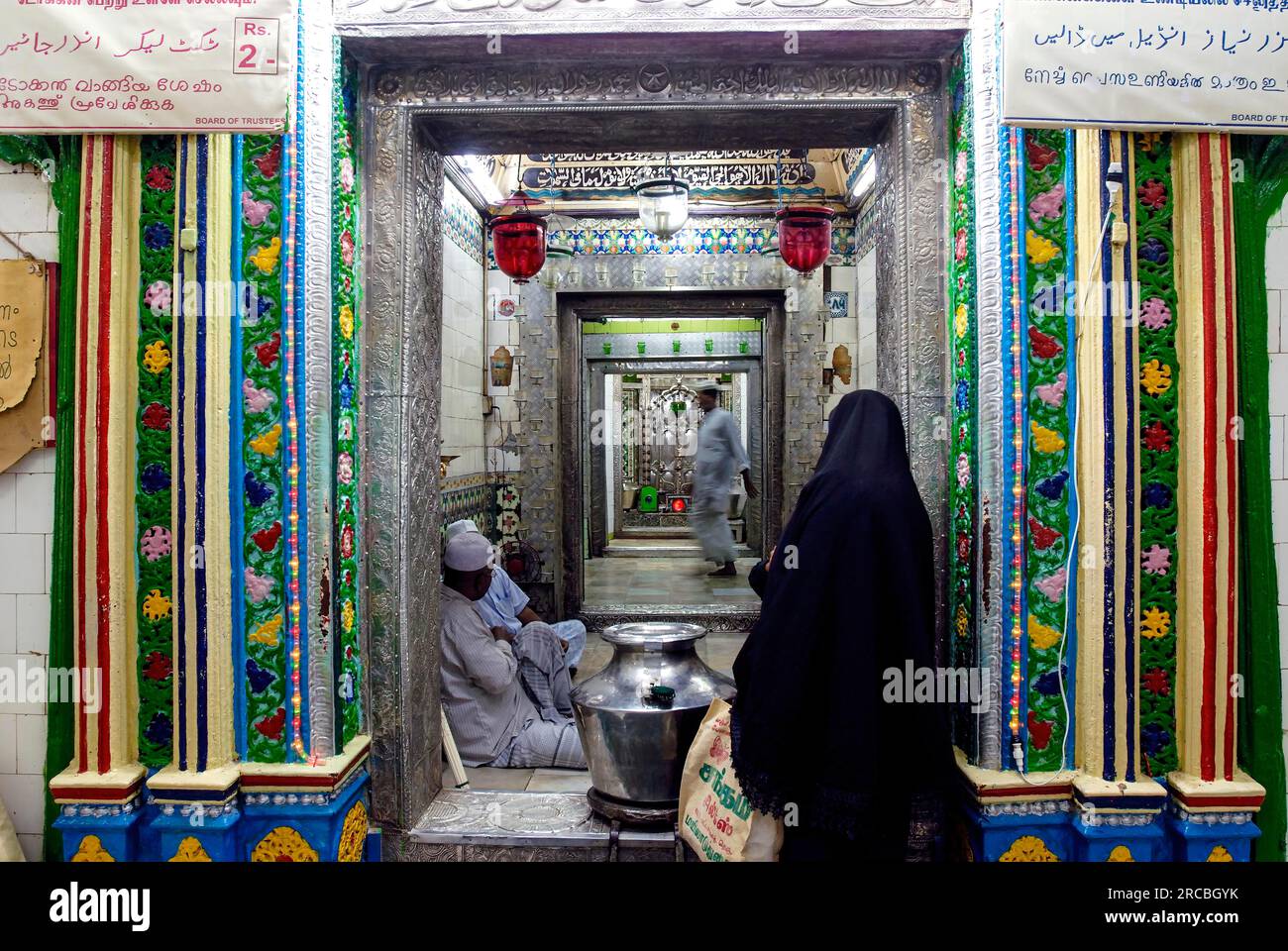 Interior in Nagoor Dargah Syed Shahul Hameed Dargah Nagore Andavar ...