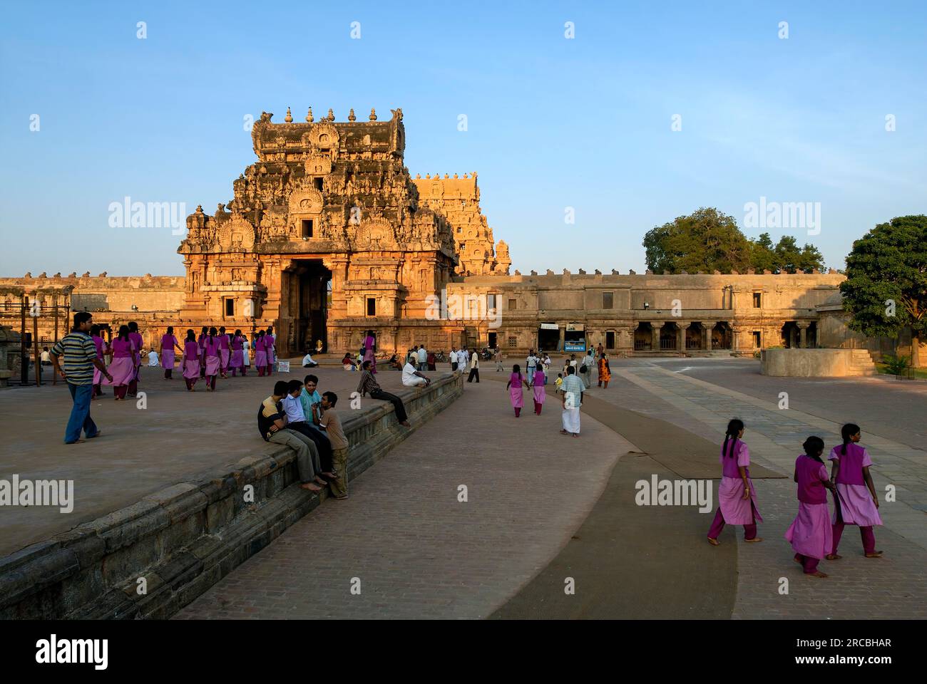 Brihadisvara Brihadeeswara Big Temple (10th century) Thanjavur Tanjore, Tamil Nadu, South India ...