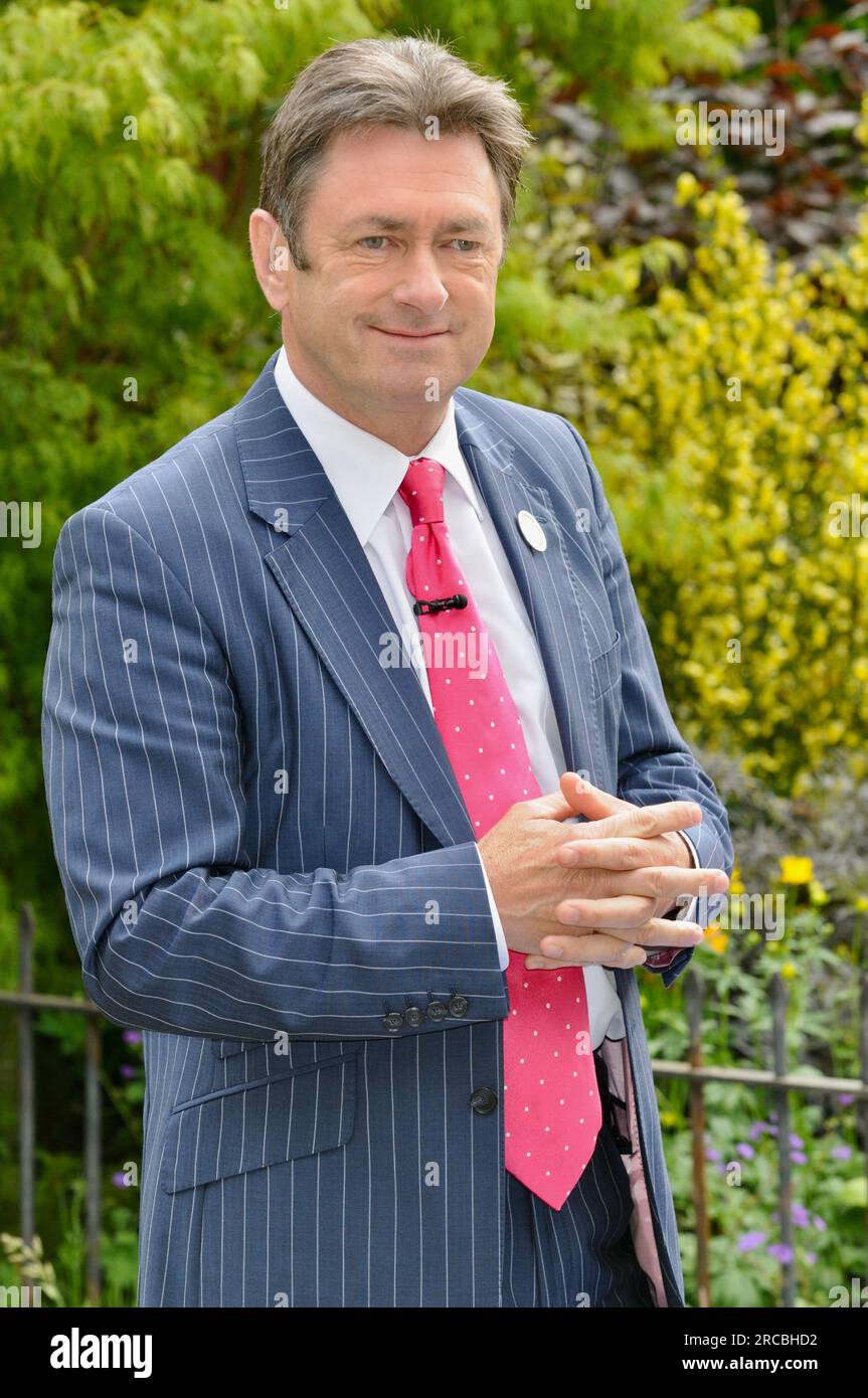 Alan Titchmarsh, Chelsea Flower Show, Royal Hospital, London, UK Stock ...